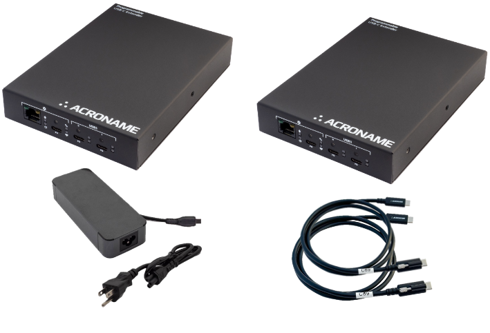 USBExt3c Managed USB Extender and Switcher Standard Kit | Acroname
