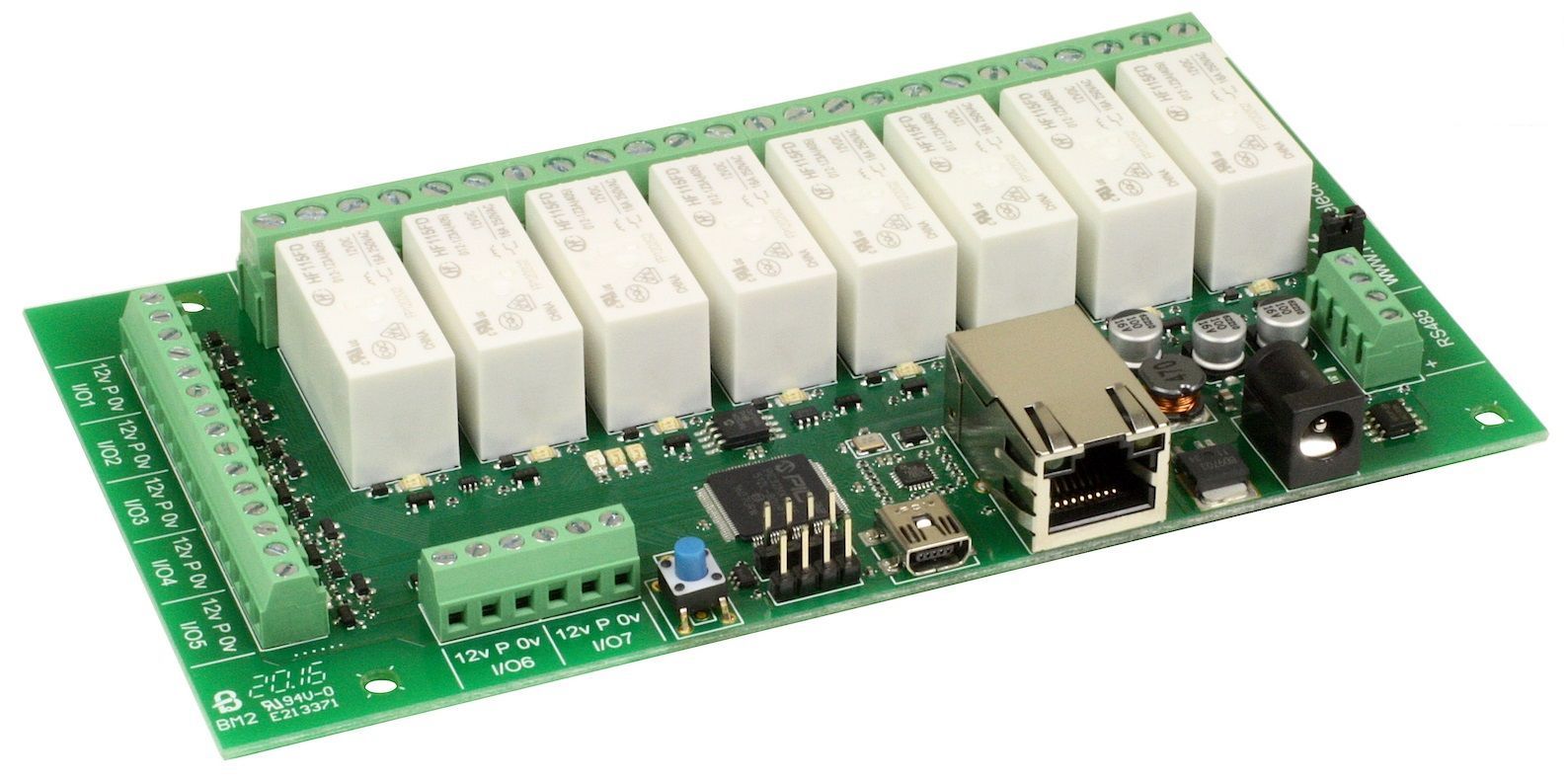 Devantech dS378 8 x 16A Ethernet Relay Board | Acroname